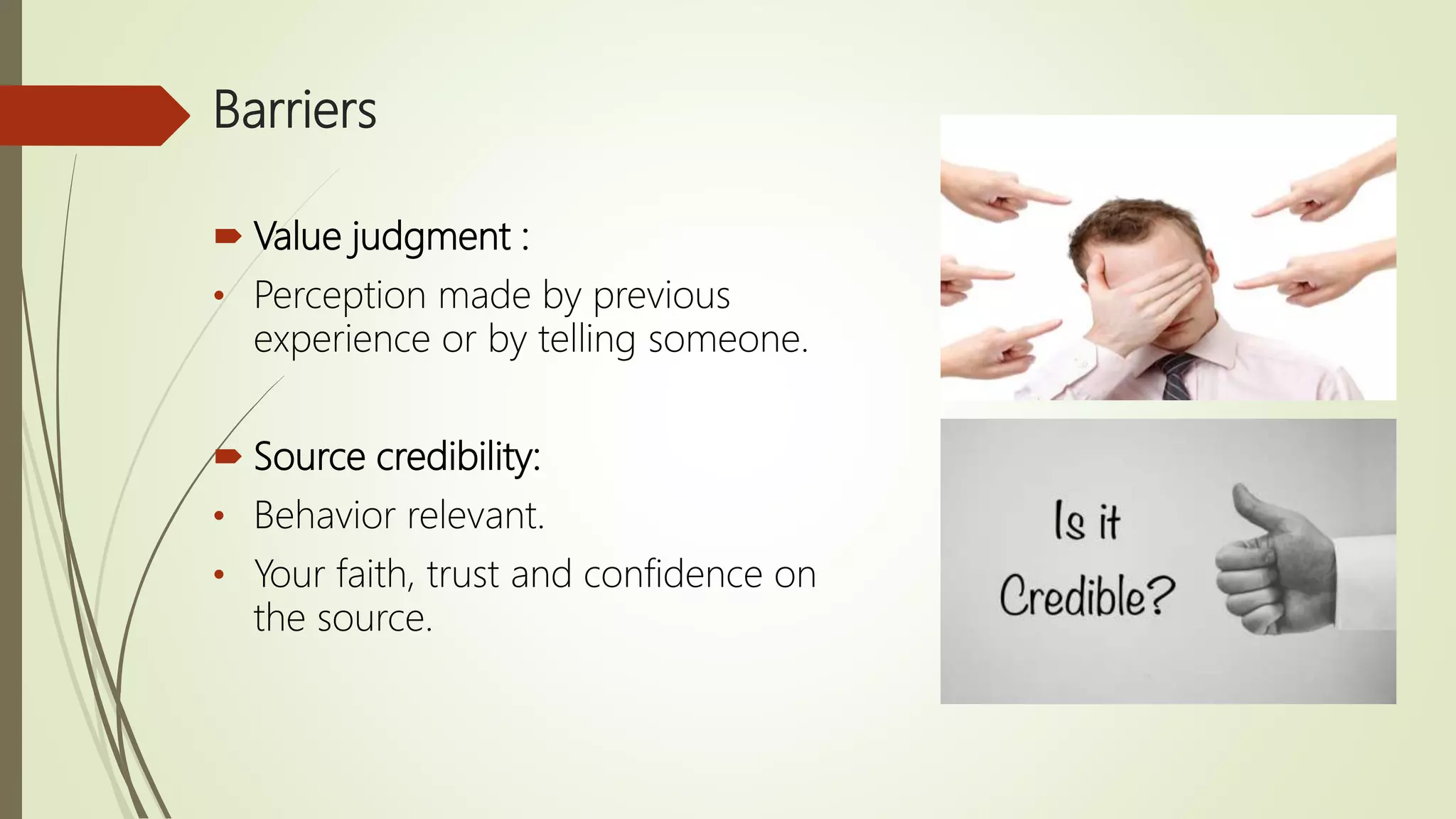 Different Barriers to Effective Communication | PPTX