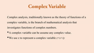Complex Analysis | PDF