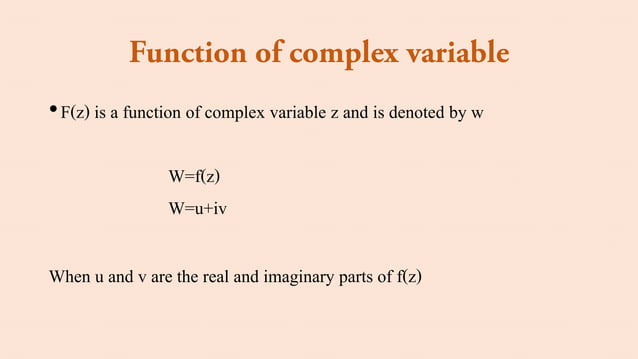 Complex Analysis | PDF