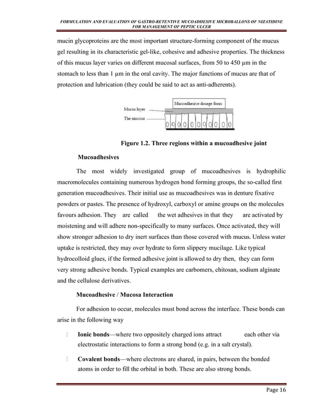 M.pharm thesis | PDF | Digestive Disorders | Diseases and Conditions