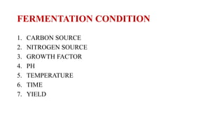 Fermentation and it's types | PPTX