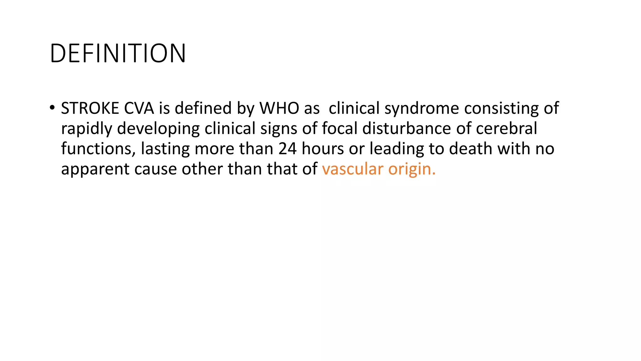 STROKE .pptx