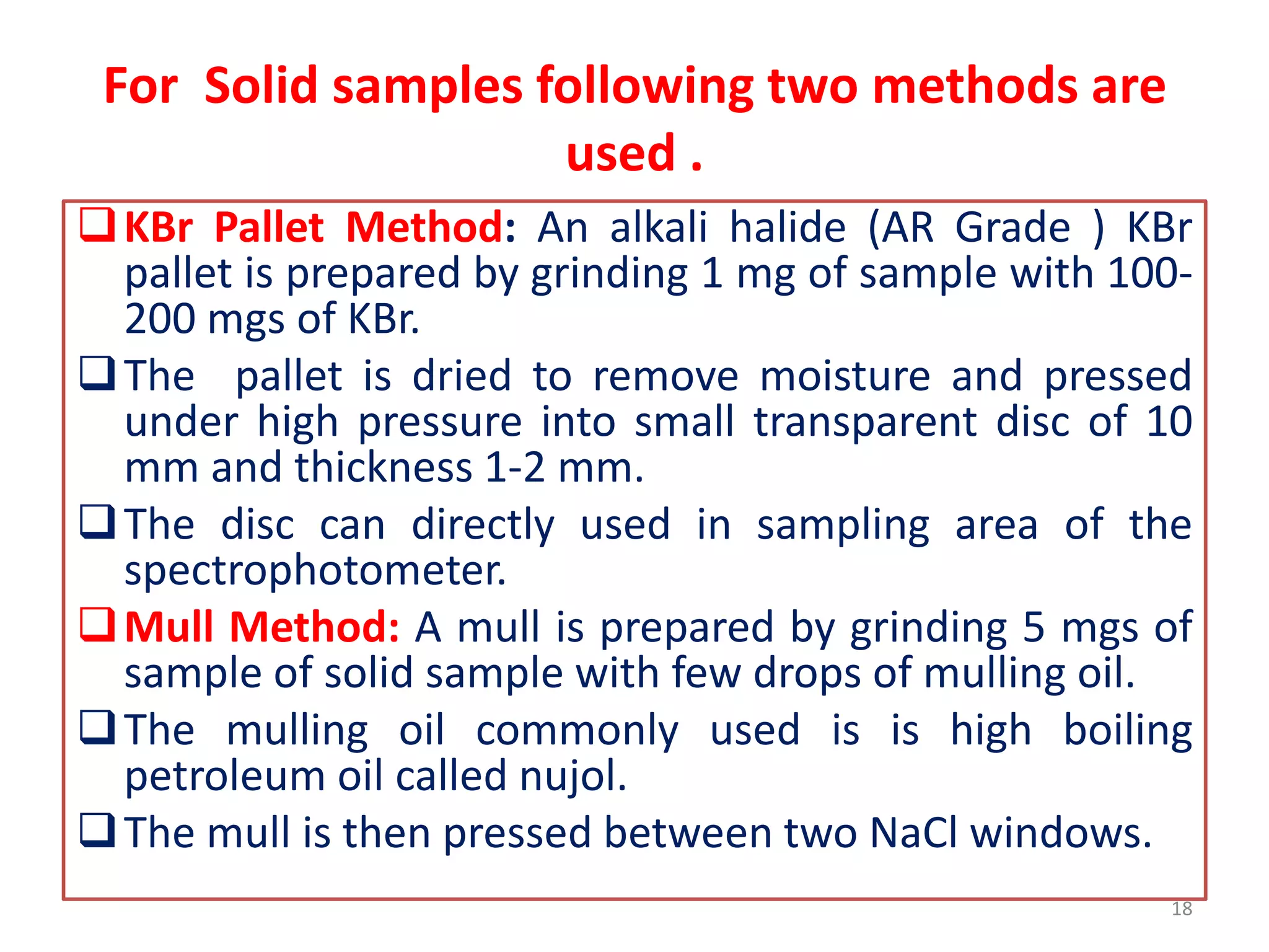 M.Sc. Part I 1.3 INFRARED SPECTROPHOTOMETRY PPT (1).ppsx