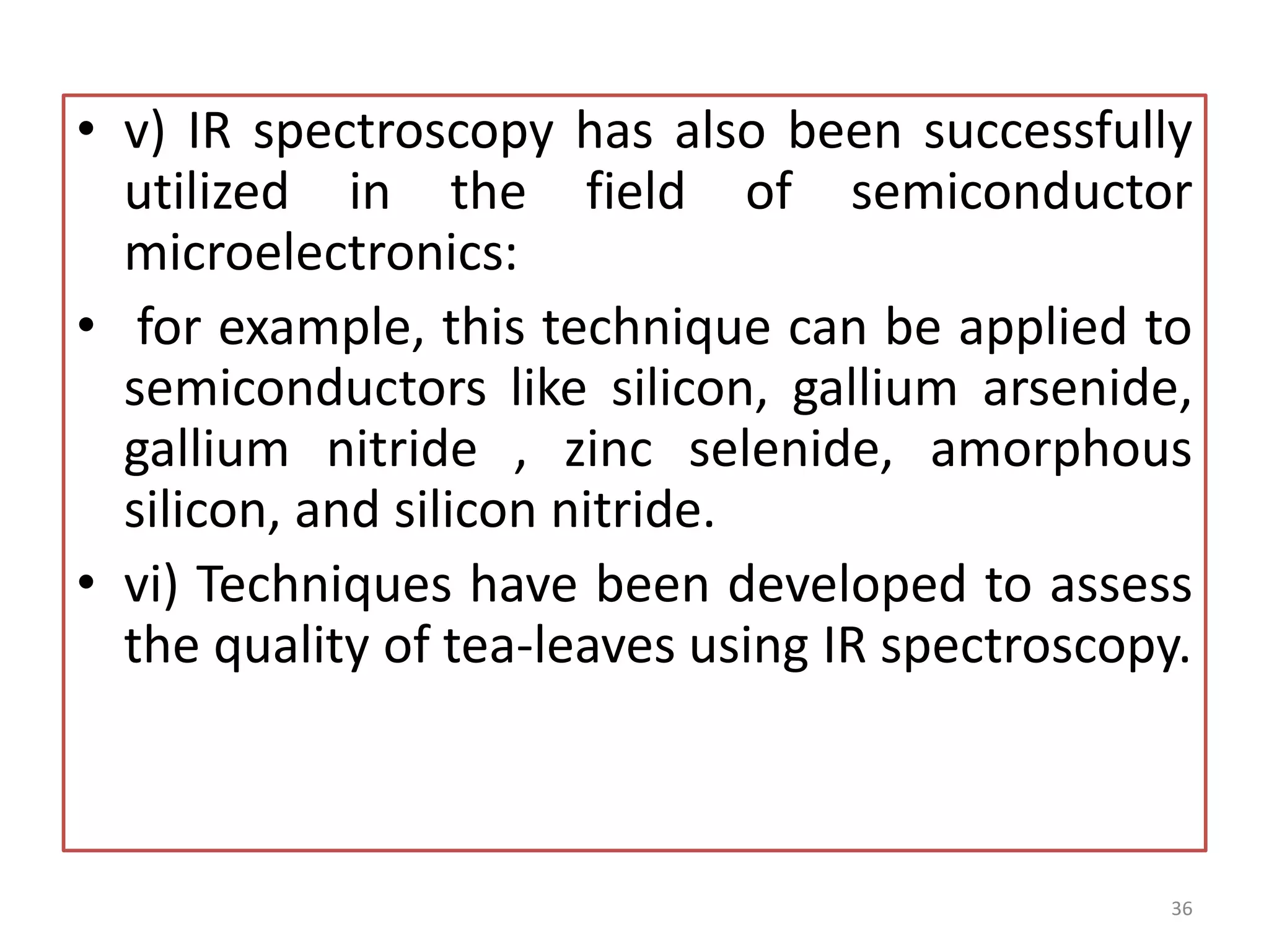M.Sc. Part I 1.3 INFRARED SPECTROPHOTOMETRY PPT (1).ppsx