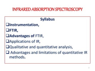 M.Sc. Part I 1.3 INFRARED SPECTROPHOTOMETRY PPT (1).ppsx