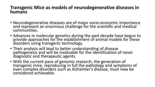 M.Sc; Transgenic mice as a model of human diseases.pptx