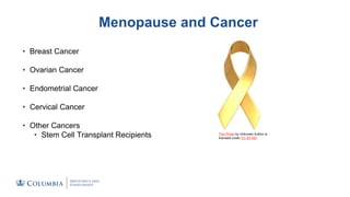 When Cancer Treatment Causes Menopause - The Physical Impact | PPTX