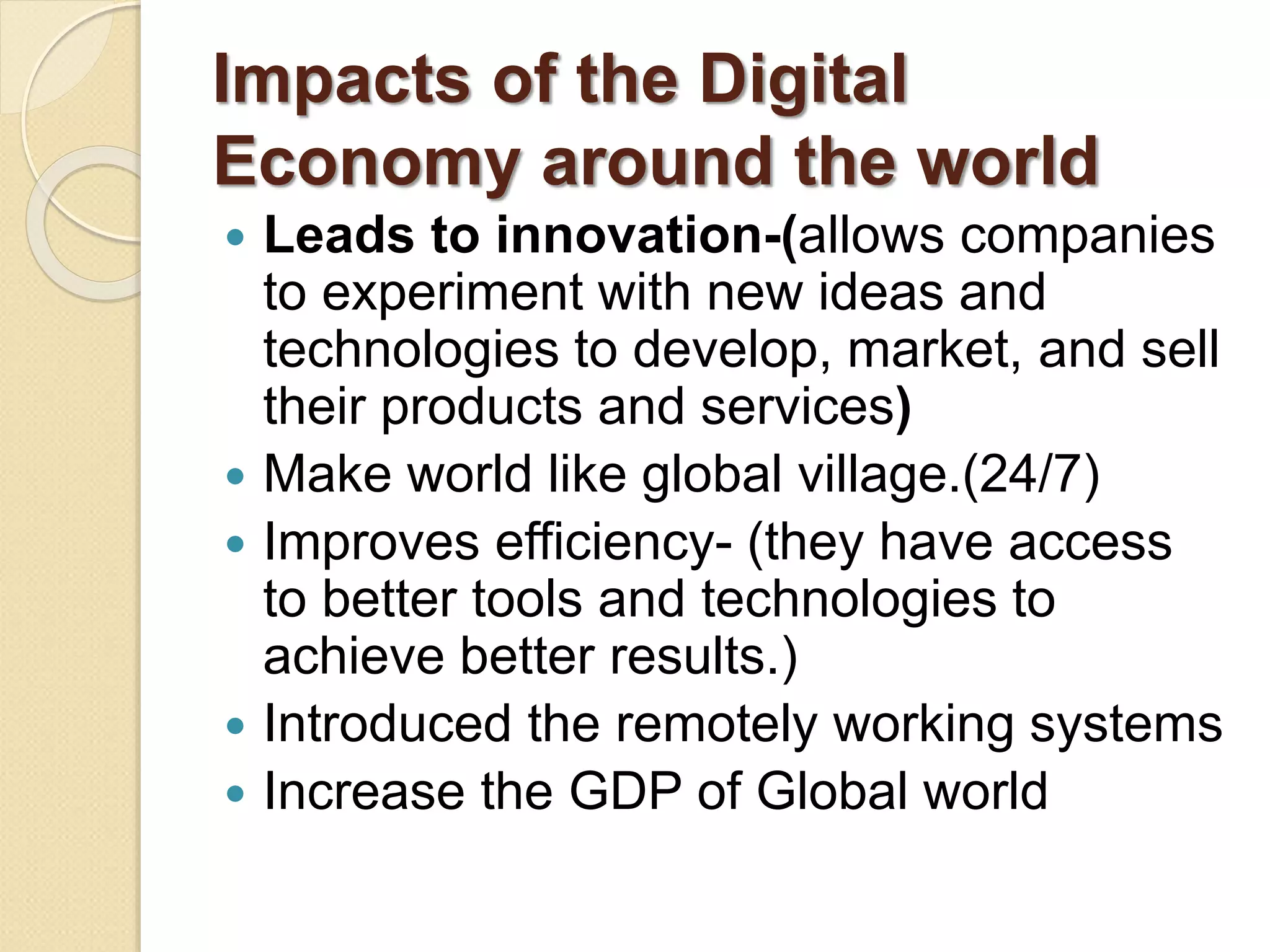 digital economy | PPT