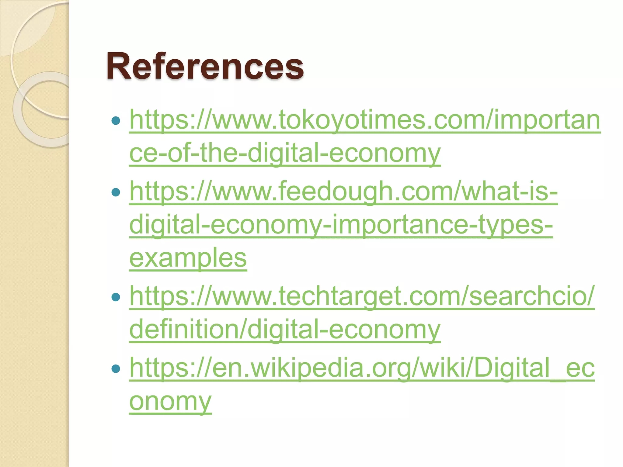 digital economy | PPT