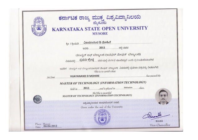 M.Tech-IT Degree | PDF | Postgraduate Education | College Education