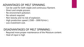 Spinning process | PPTX
