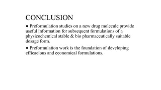 formulation Development | PPTX