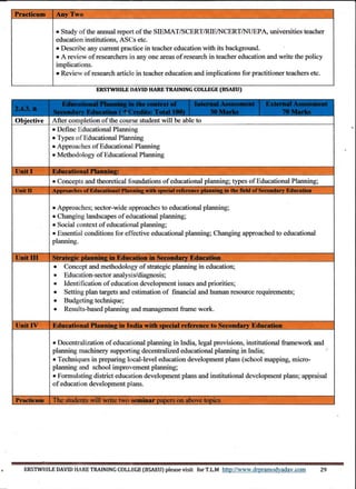 M.Ed 4th Semester Syllabus.pdf