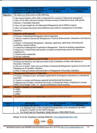 M.Ed 4th Semester Syllabus.pdf