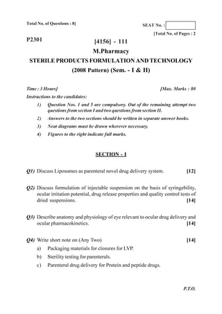 M. Pharm.pdf | Chemistry | Science