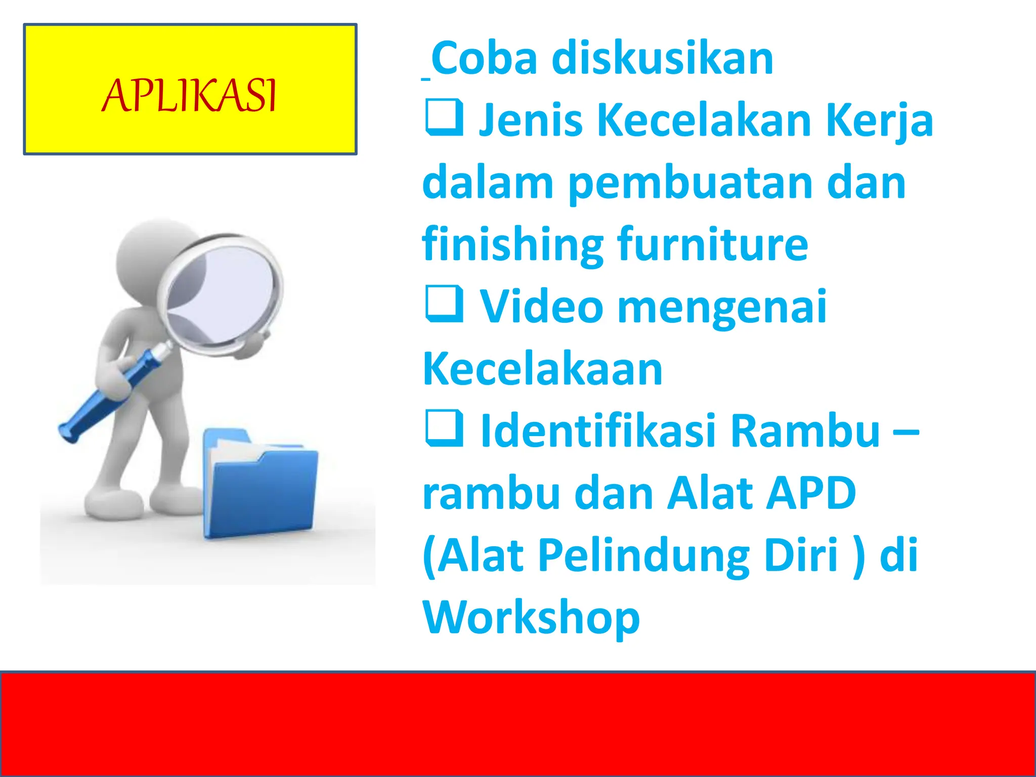 menerapkan rambu - rambu keselamatan dan kesehatan kerja | PPTX