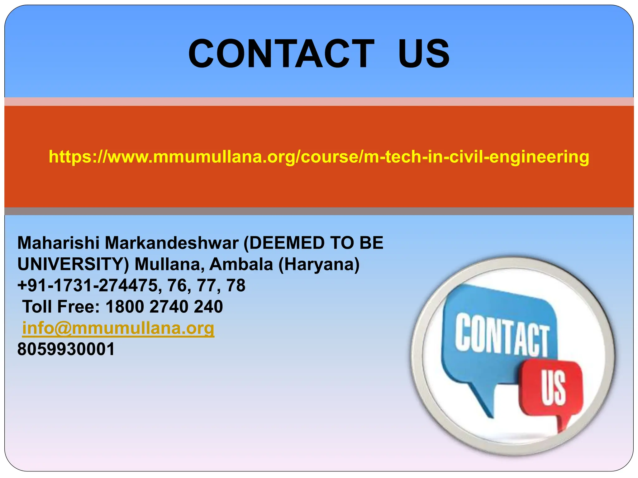 M.TECH CIVIL ENGINEERING | PPTX