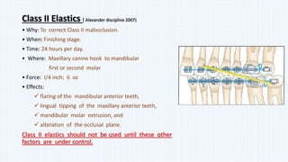 Correction of molar relationship (Elastics) .pptx
