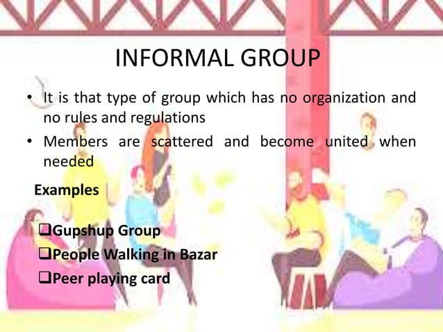 m.presentation formal and informal groups | PPTX