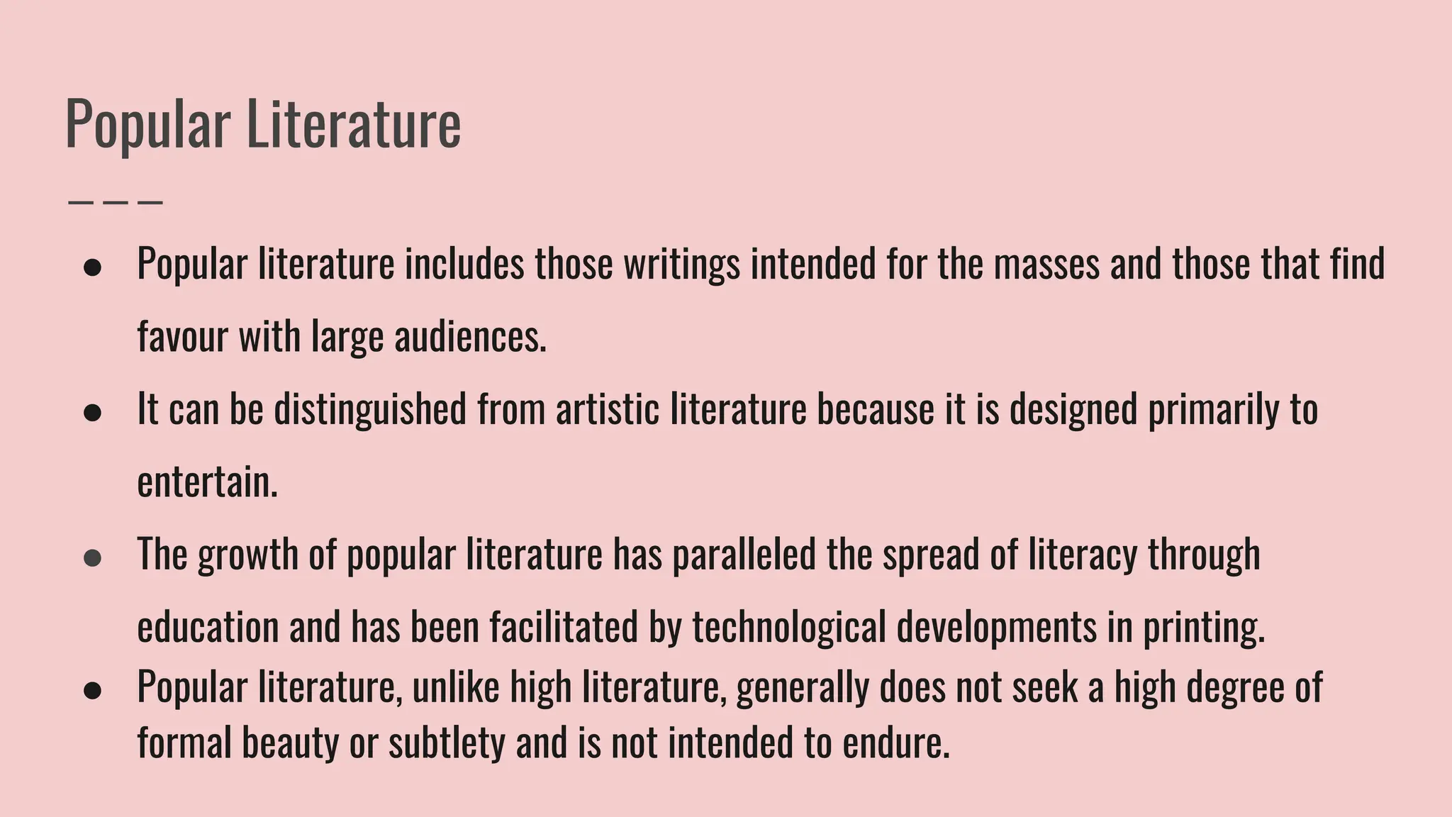 All about Popular-Literature like concept, issues, and challenes.pptx