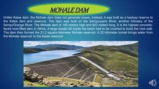 BIG DEVELOPMENTS IN LESOTH(DAMS AND MINES) | PPT