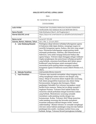 M. Fattahillah Ajrun Azhiima_2021B_Analisis Kritis Jurnal.pdf