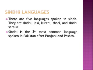 Mohammad Baqir Ali Sindh Culture and traditions | PPTX