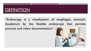 Endoscopy Procedure with upper and lower route | PPTX | Digestive ...
