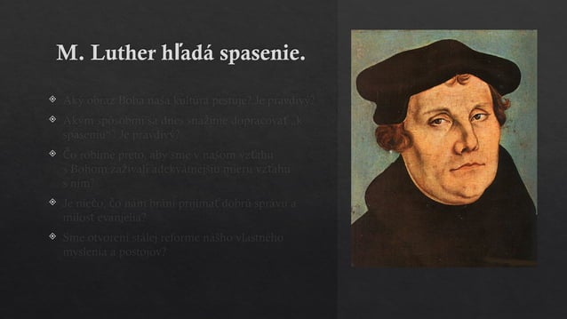Martin Luther presentation at the day of reformation | PPTX