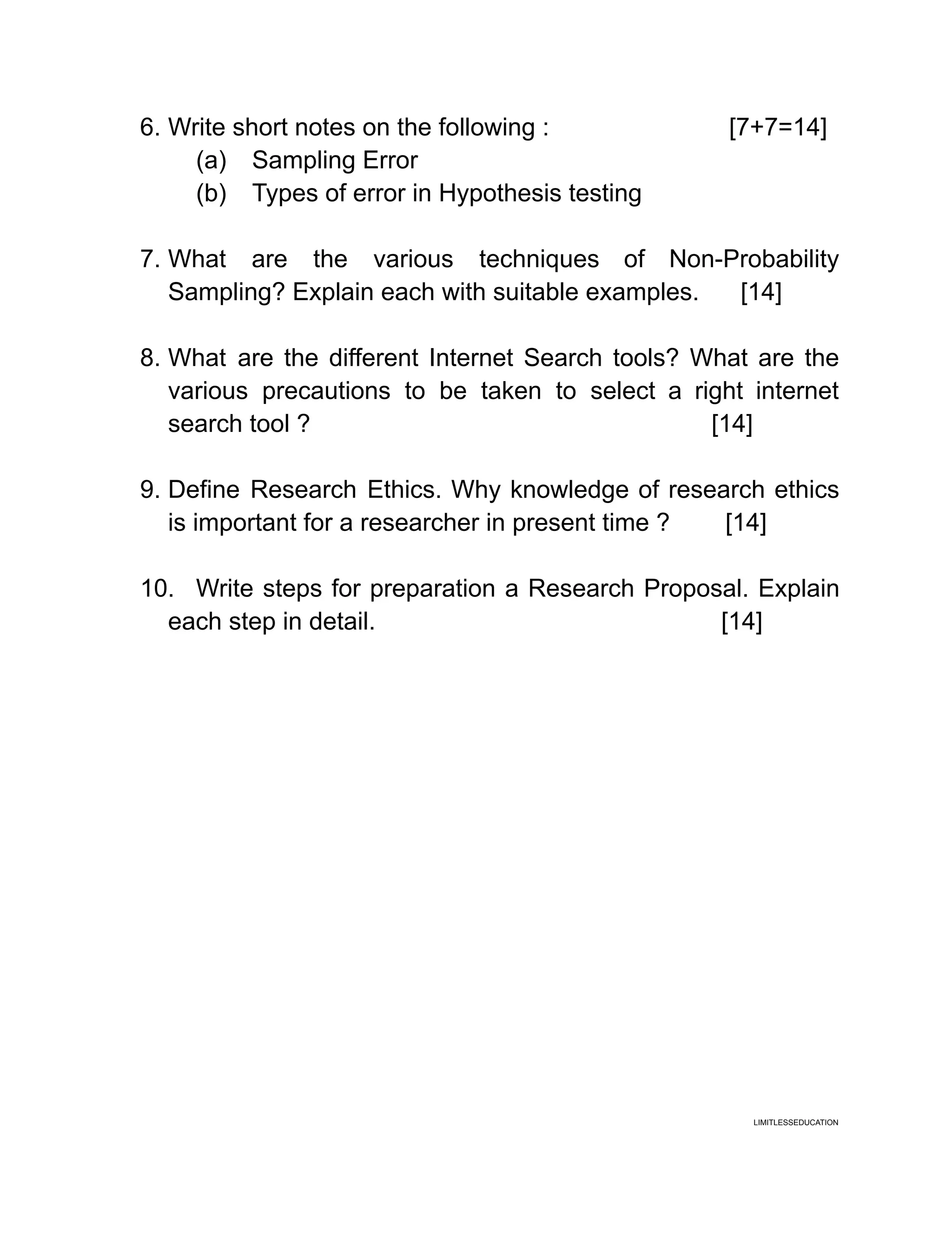M.Ed 1st semester Research Question Paper.pdf