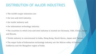 PPT GEO INDUSTRIES 8TH CLASS A SECTION L | PPTX