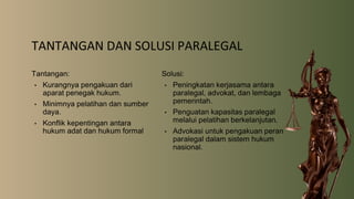 PARALEGAL MASYARAKAT ADAT NUSANTARA PPMAN | PPT