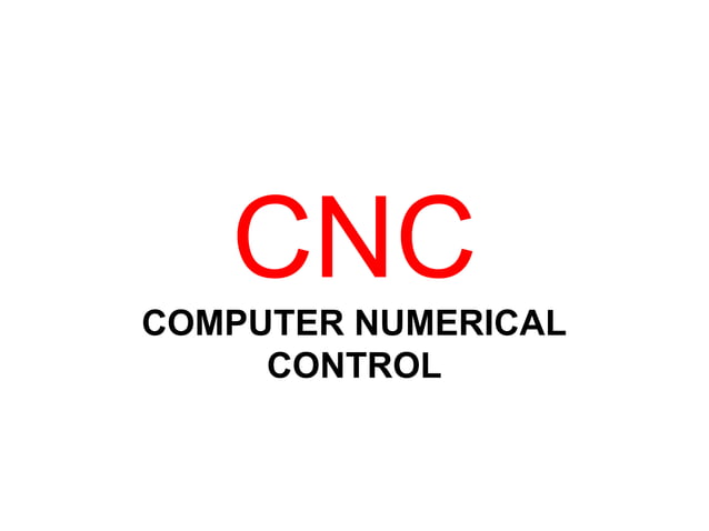 UNIT V - CNC MACHINE TOOLS AND PART PROGRAMMING.ppt