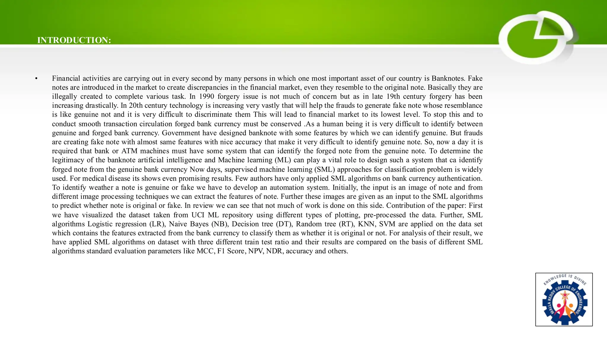 evolution of machine learning algorithms for the detection.pdf