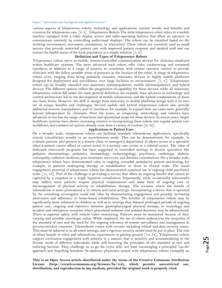 Telepresence Robots in Patient Care: Benefits and Challenges (www.kiu ...