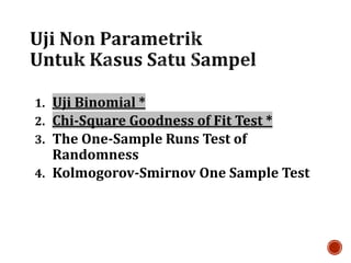 Stat. Nonparametrik Uji untuk 1 sampel.pdf