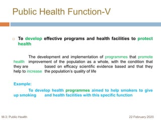 Public Health | PPTX