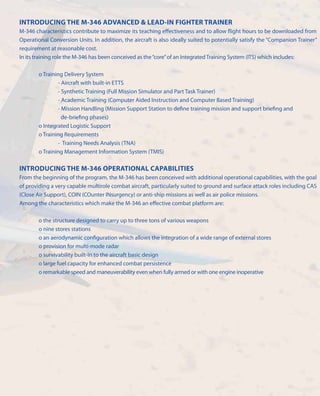 M-346 fact sheet | PDF