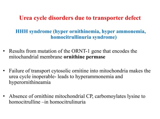 AAM-3: Ammonia disposal (Urea cycle ) | PPT