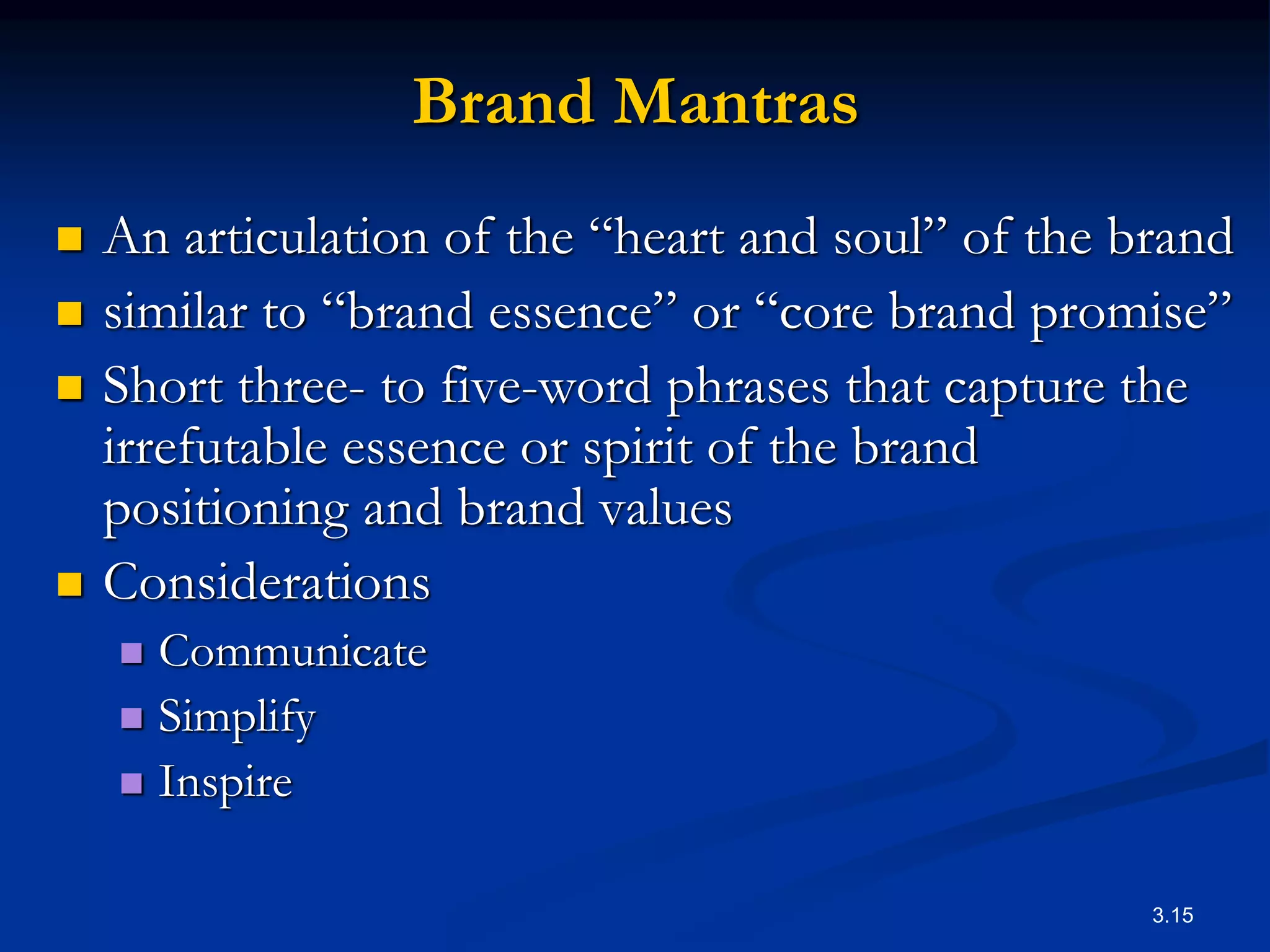M-4 BRAND POSITIONING & VALUES.ppt