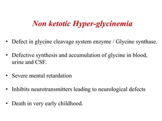 AAM-4: Metabolism of Glycine & Alanine | PPTX