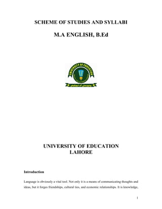 M.a english, b.ed (f) | DOC