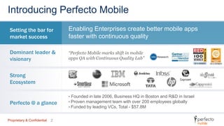 Best practices for successful M-Agile - Roy Nuriel, Perfecto Mobile | PPT