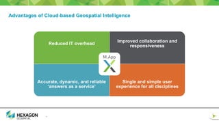 Introduction to M.App X - A GEOINT Platform on the Cloud | PPTX