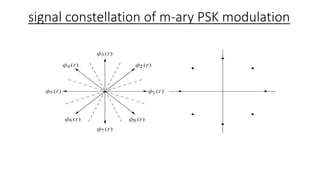 M ary psk modulation | PPTX