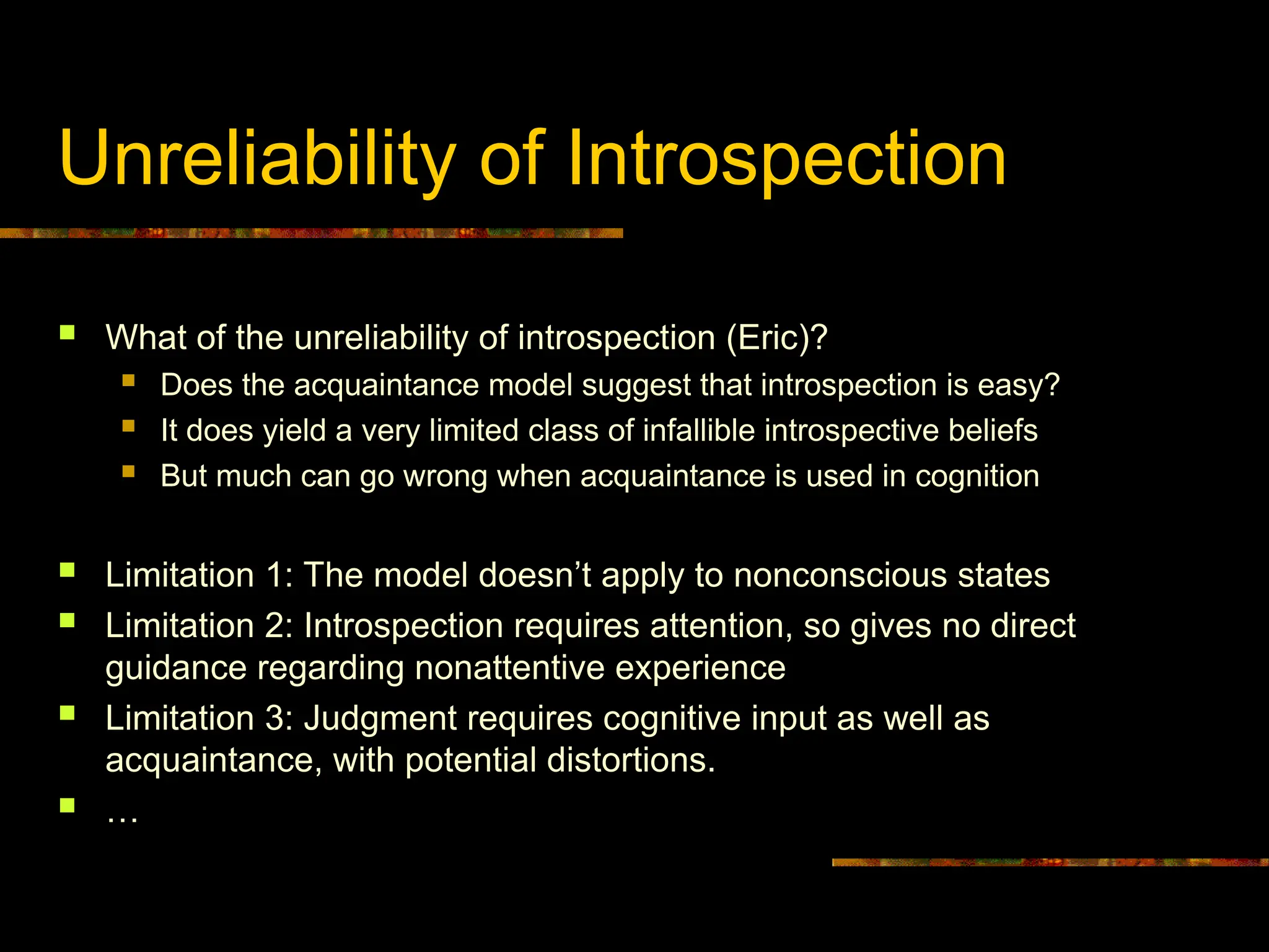 M -aula- CHALMERS,D. - The varieties of self-awareness.ppt