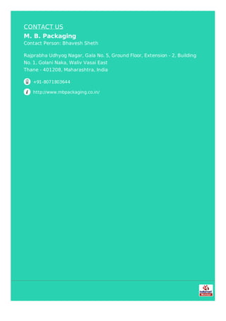 M b-packaging | PDF