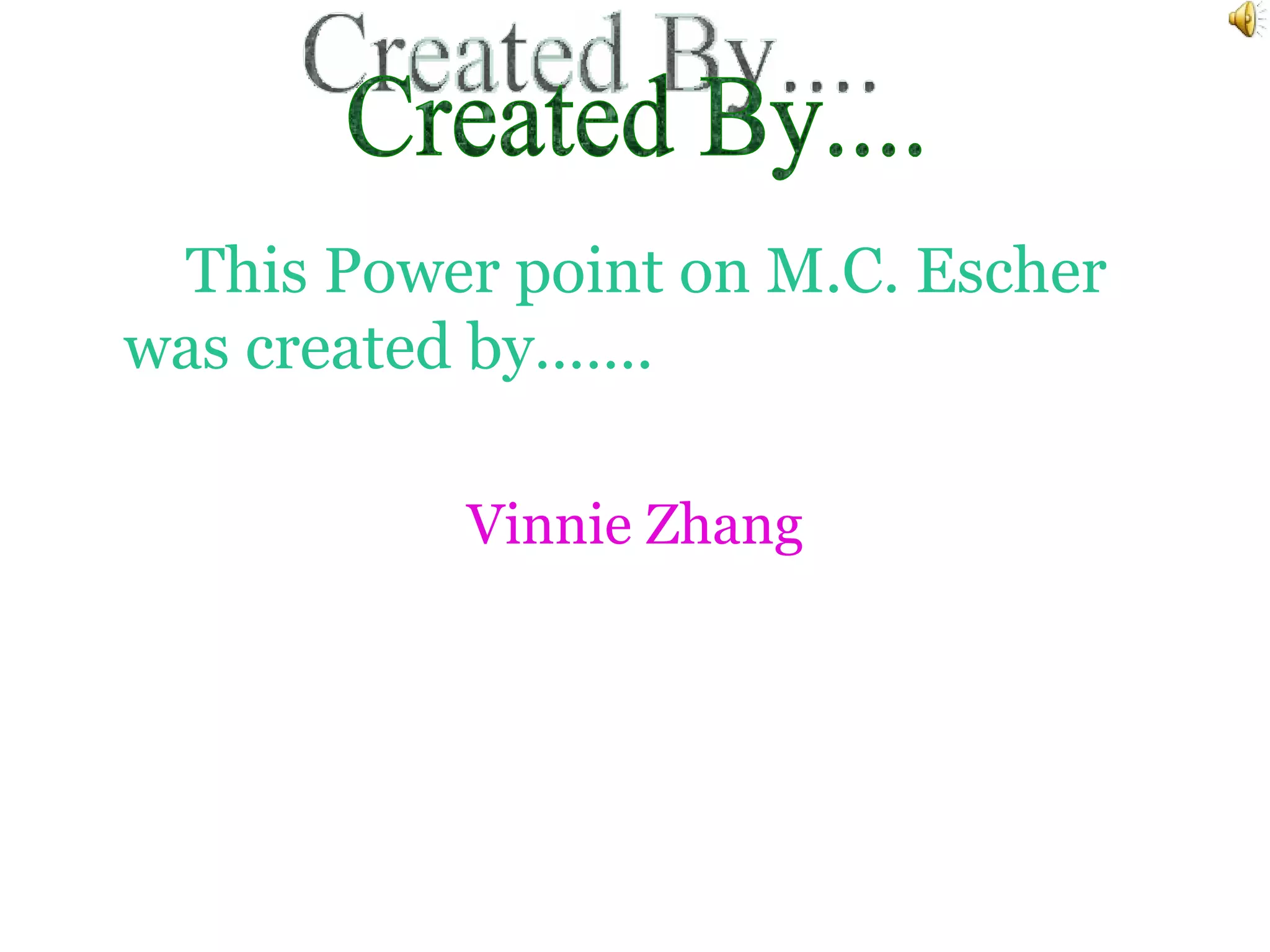 M.C. Escher Pp | PPT | Drawing and Sketching | Arts and Crafts