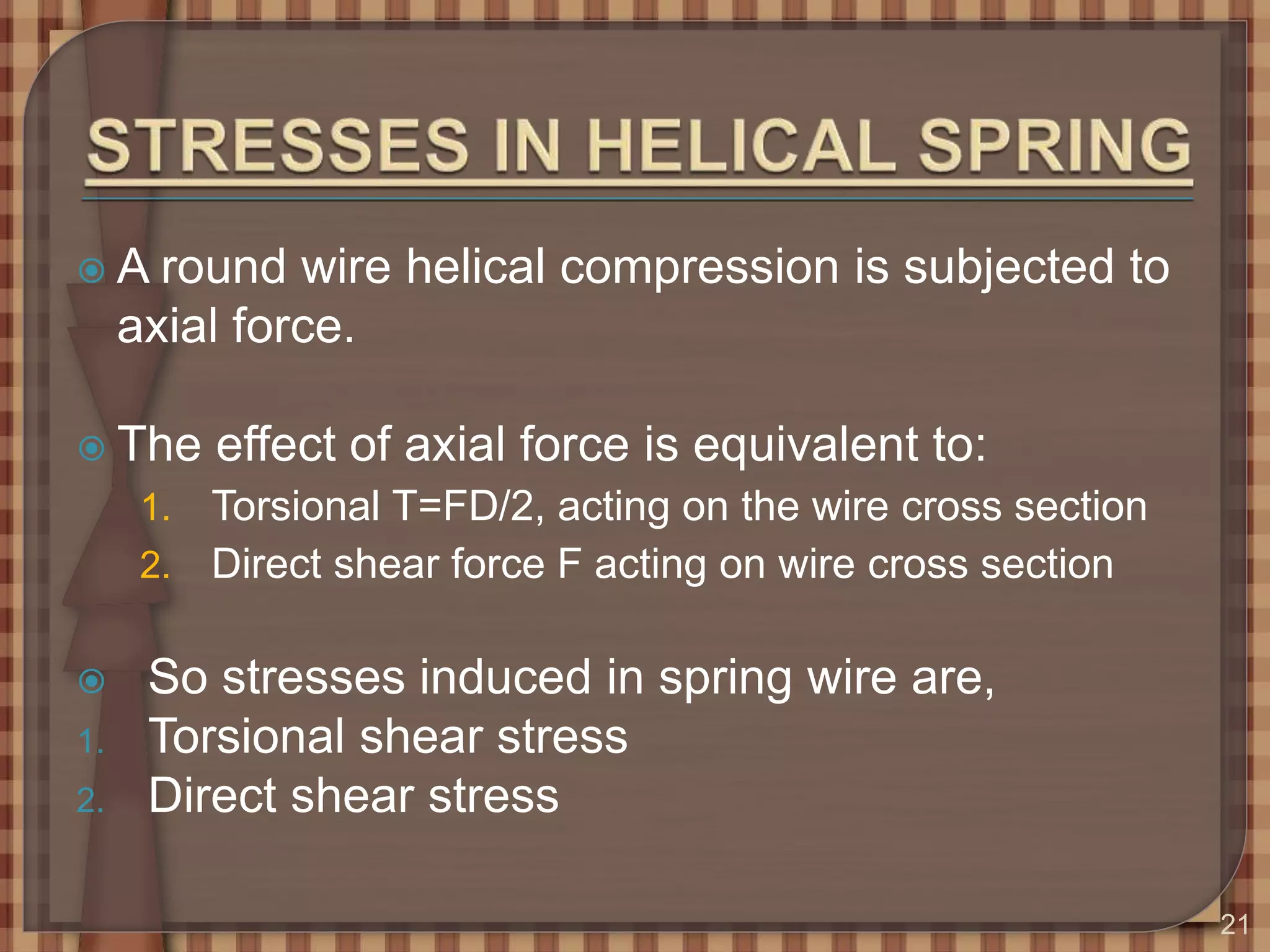 Design of Helical Spring | PPTX