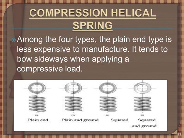 Design of Helical Spring | PPTX | Physics | Science